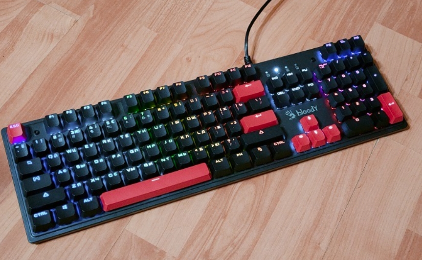 Обзор A4TECH BLOODY S510N. Игровая клавиатура с переключателями BLMS ...