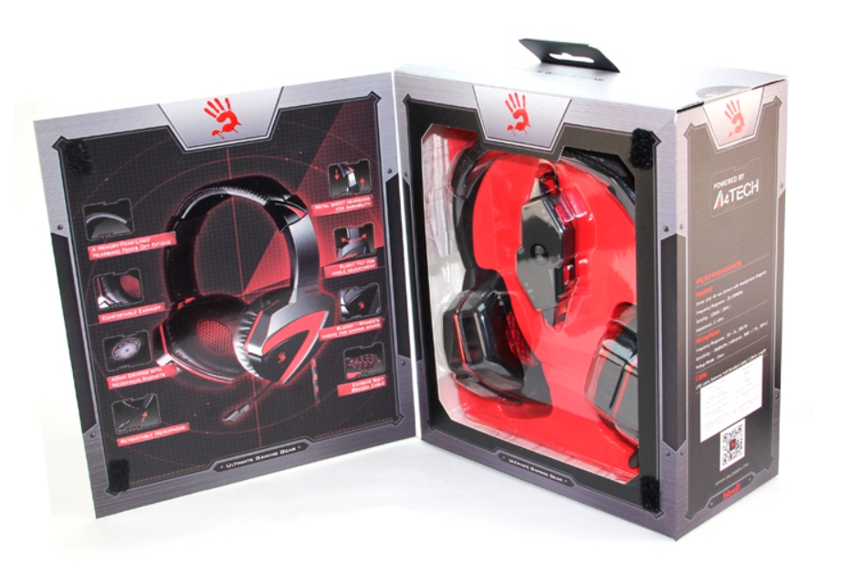 Обзор A4TECH BLOODY G501. Проводная игровая гарнитура с виртуальным объемным звуком 7.1 и ...