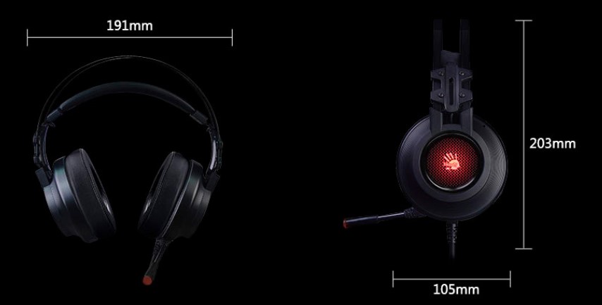 Обзор A4TECH BLOODY G525. Проводная гарнитура для игр с виртуальным ...