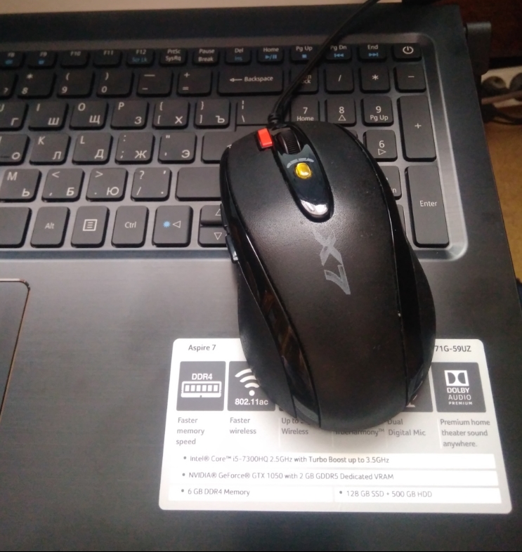 Обзор A4TECH X-718BK. Игровая мышь-легенда с невероятным качеством, проверенным временем